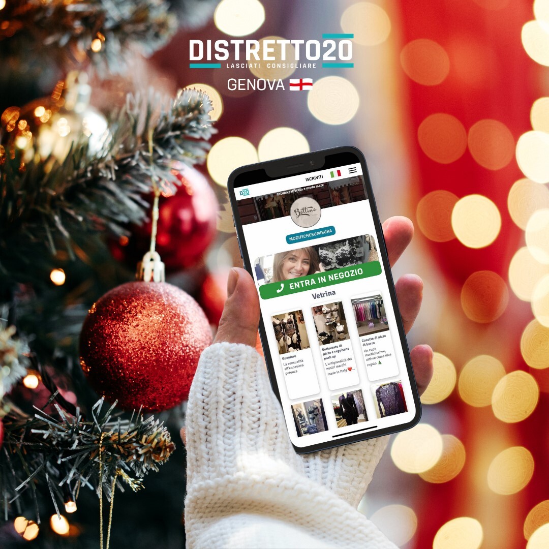DISTRETTO20: THE APP FOR THE GENOESE LOCAL SHOPS - SPX Lab