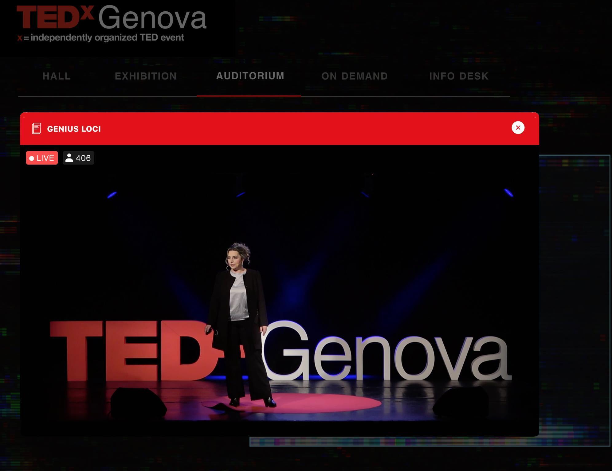 TEDX GENOA - GENIUS LOCI: ROSELLA SCALONE PRESENTS AULEUM - SPX Lab